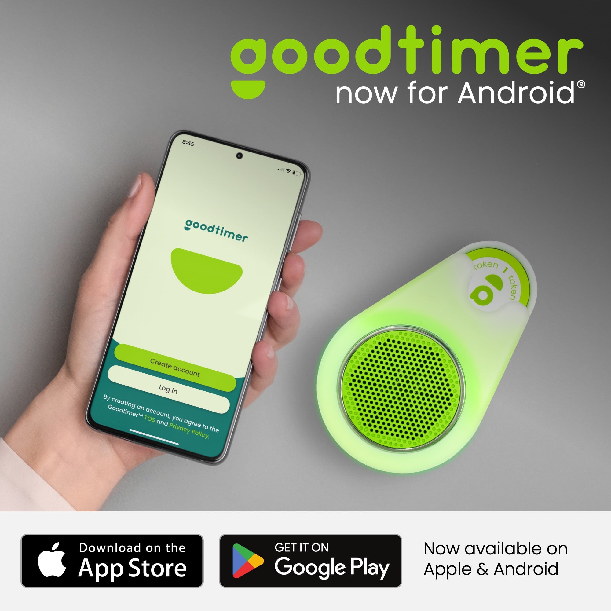 Exciting news: The Goodtimer app is now available for Android