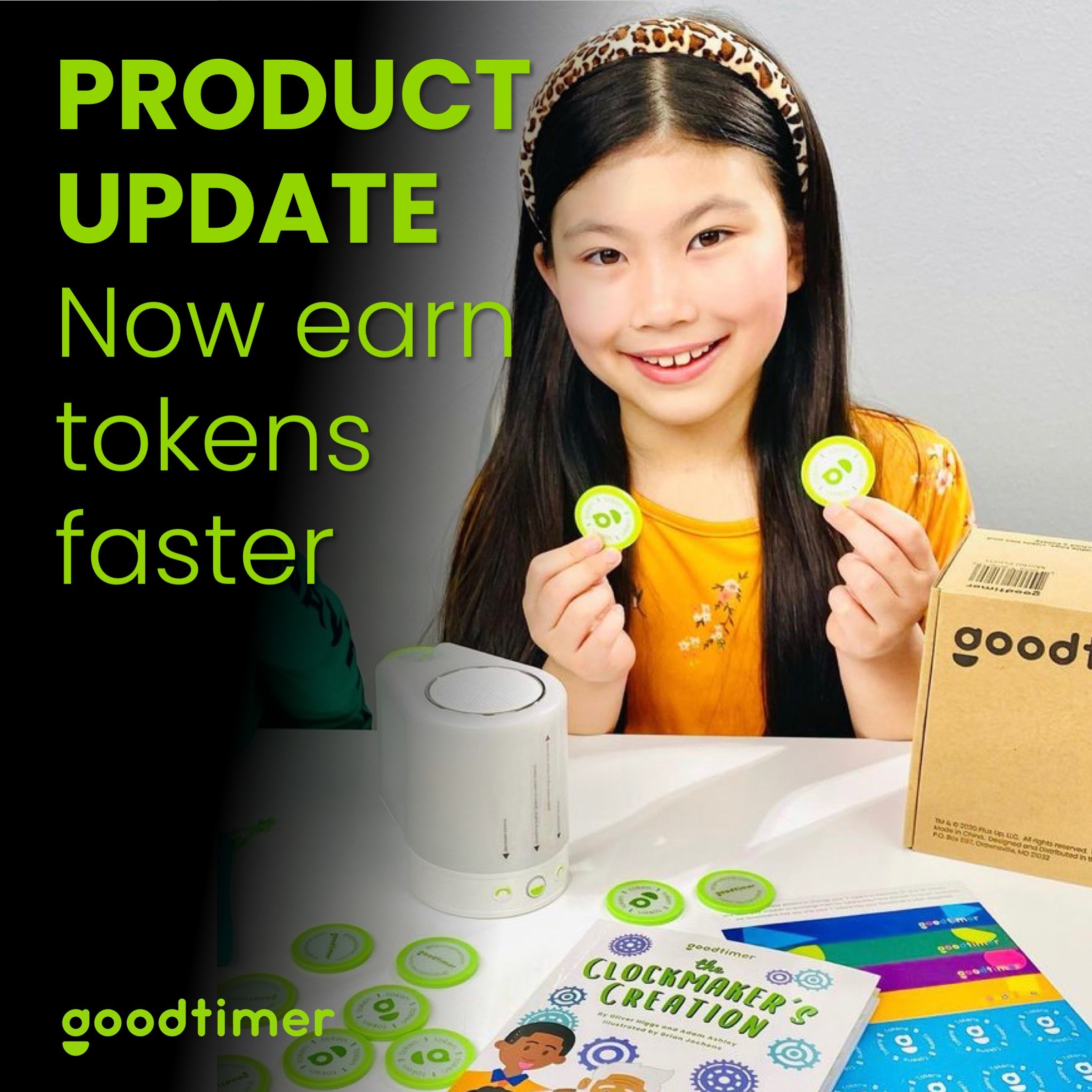 Product update: Now earn tokens faster! – Goodtimer